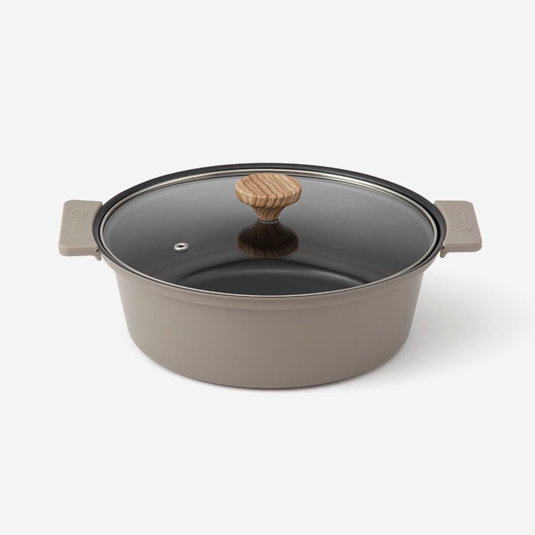 アルミ底広IH両手鍋 22cm|KEYUCA(ケユカ)オンラインショップ【公式】通販